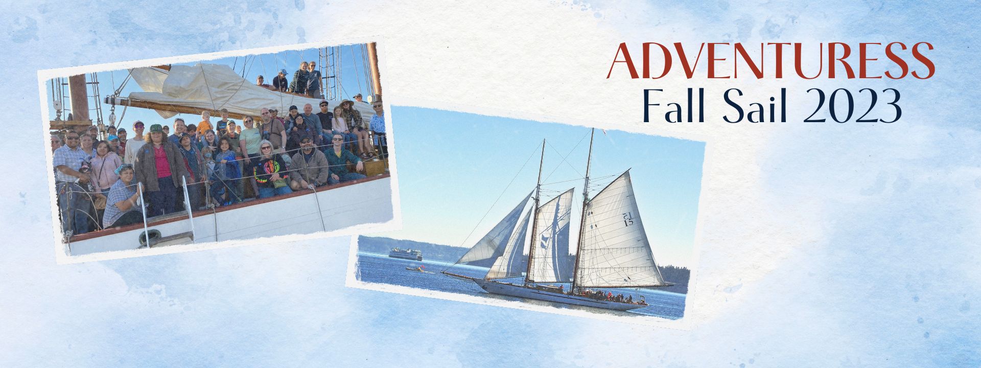 Adventuress Fall Sail 2023 - Northwest Aquatic and Marine Educators